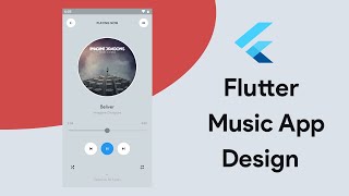 Flutter Music Player Ui Design Speed Code Tutorial Doovi