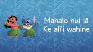 He Mele No Lilo From Lilo Stitch Lyrics Chords Chordu