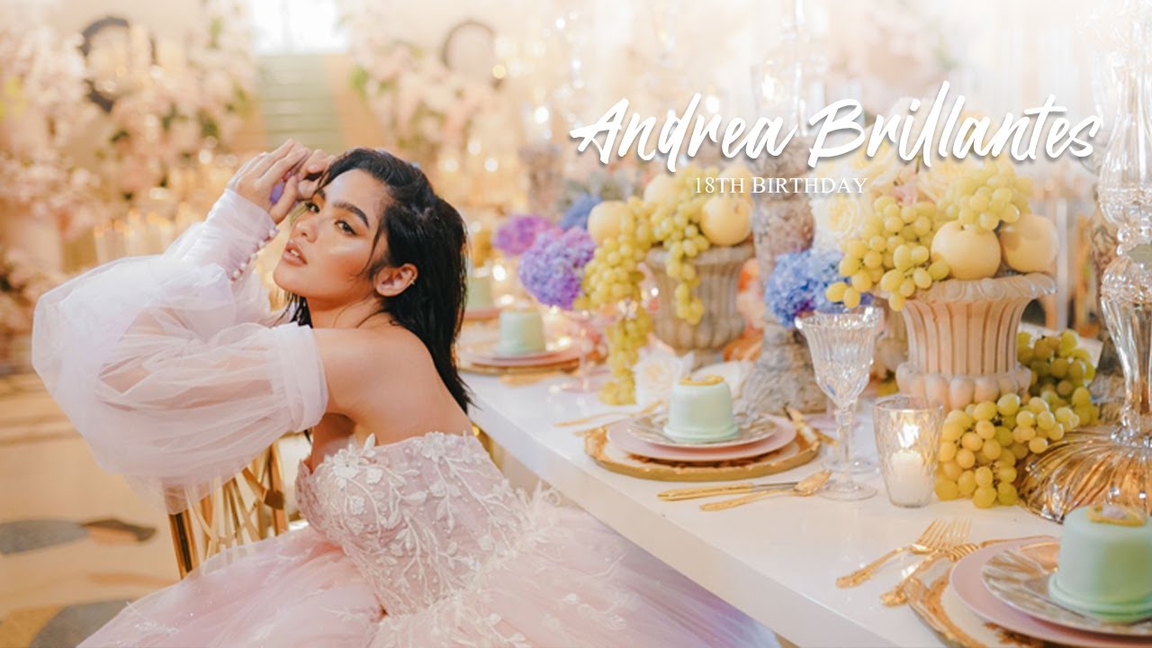 Andrea Brillantes 18th Birthday By Nice Print Photography Youtube