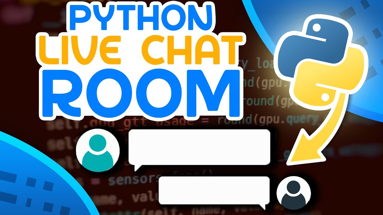 Python Live Chat Room Tutorial Using Flask Socketio Youtube