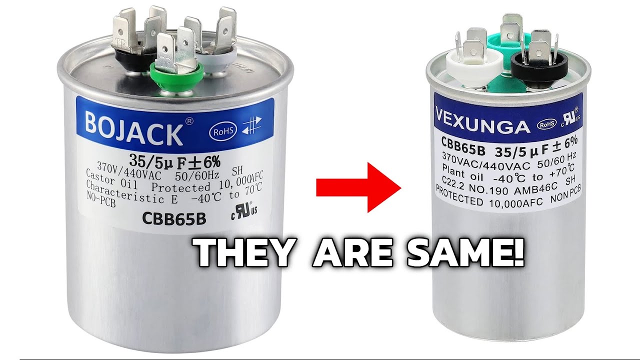 How To Order The Right Capacitor For Your Air Conditioner Youtube