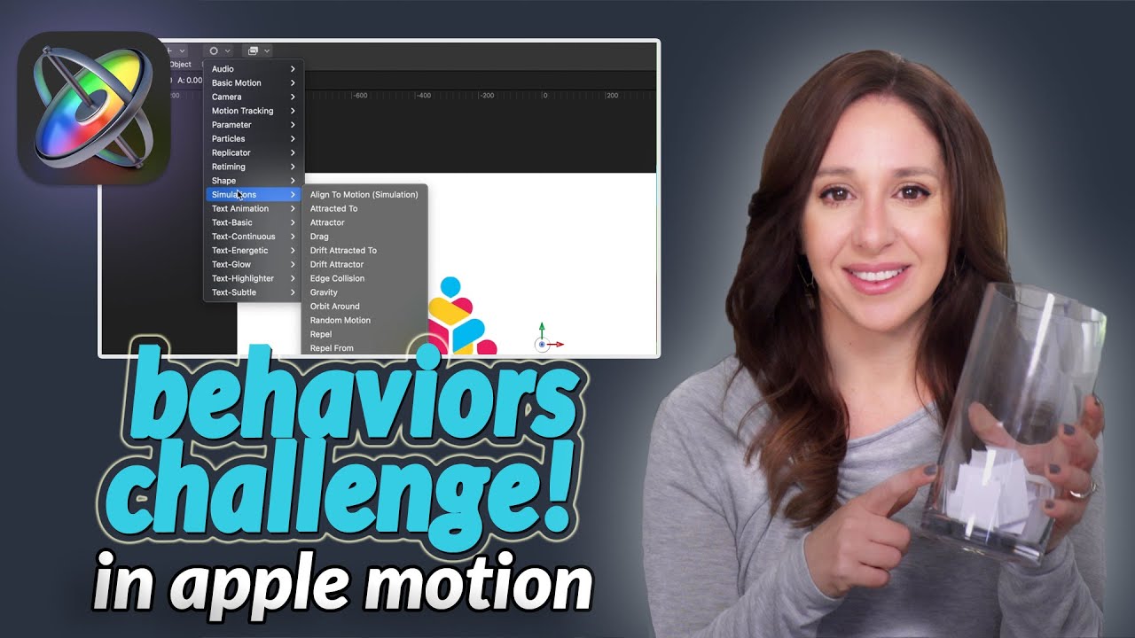 Apple Motion Behaviors Tutorial Youtube