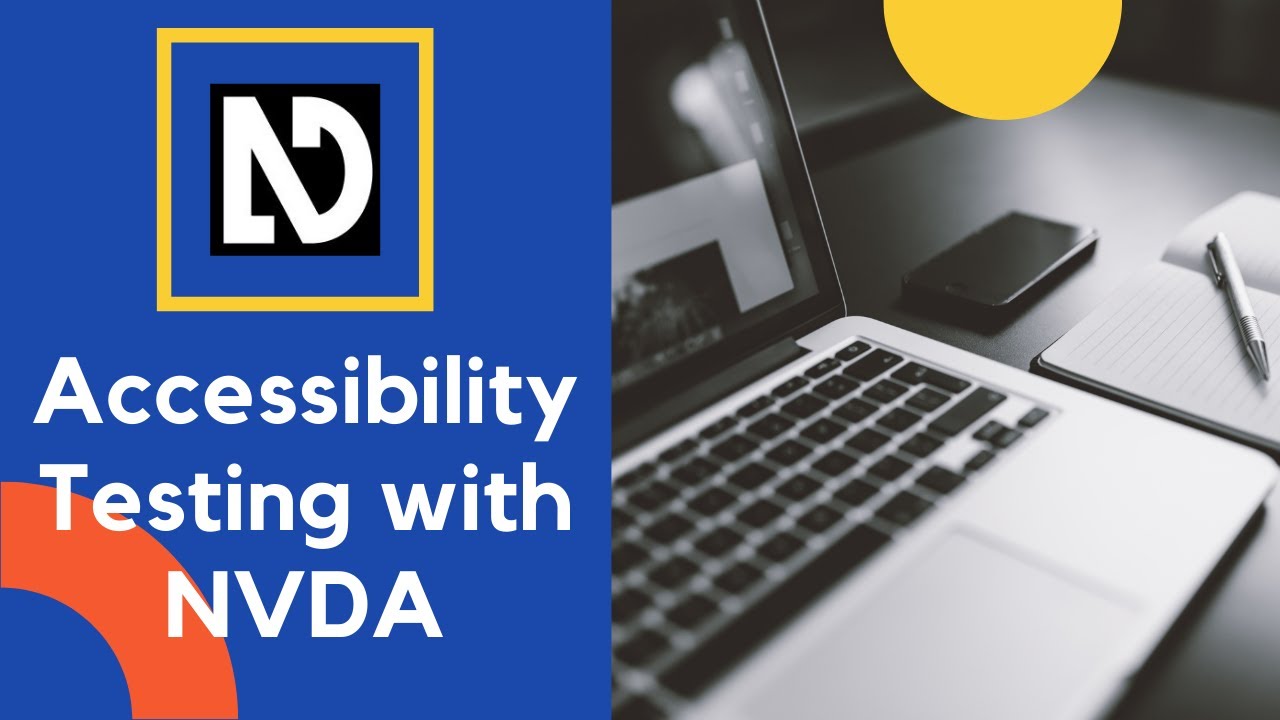 Accessibility Testing With Nvda Screen Reader For Beginners Recorded