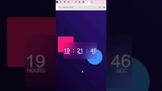 How To Create Digital Clock Using Html Css Javascript Display Time