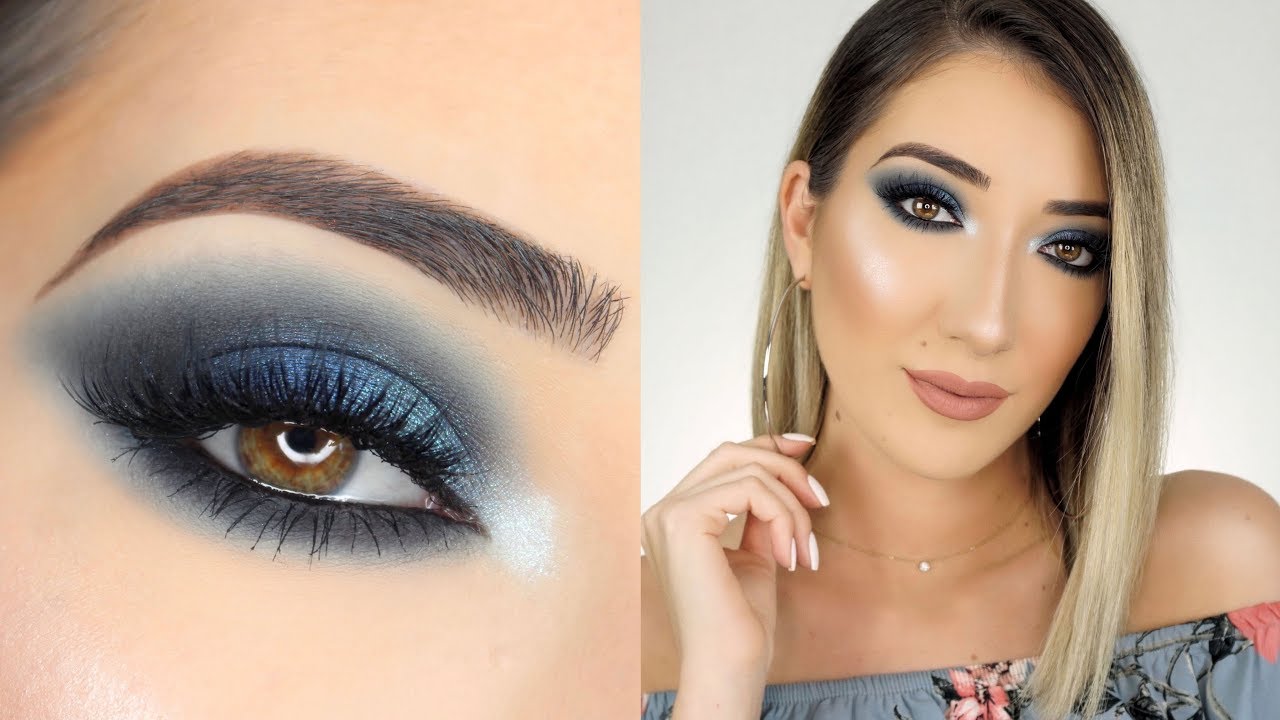 Dark Blue Eye Makeup Tutorial Mugeek Vidalondon