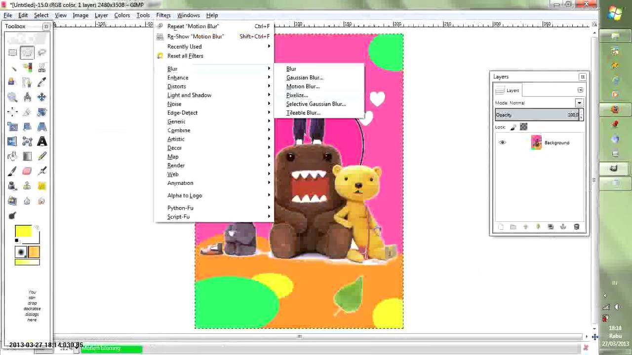 Tutorial Membuat Poster Youtube