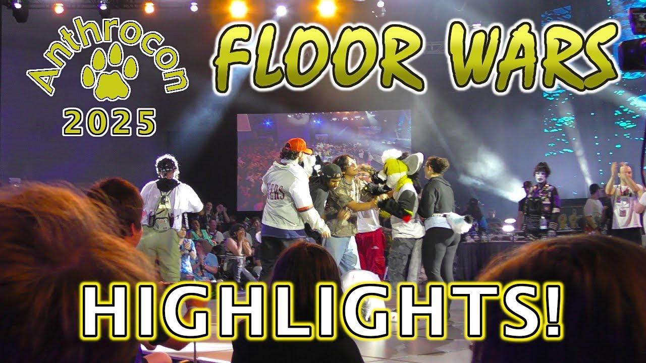 Anthrocon 2025 Floor Wars Highlights Youtube