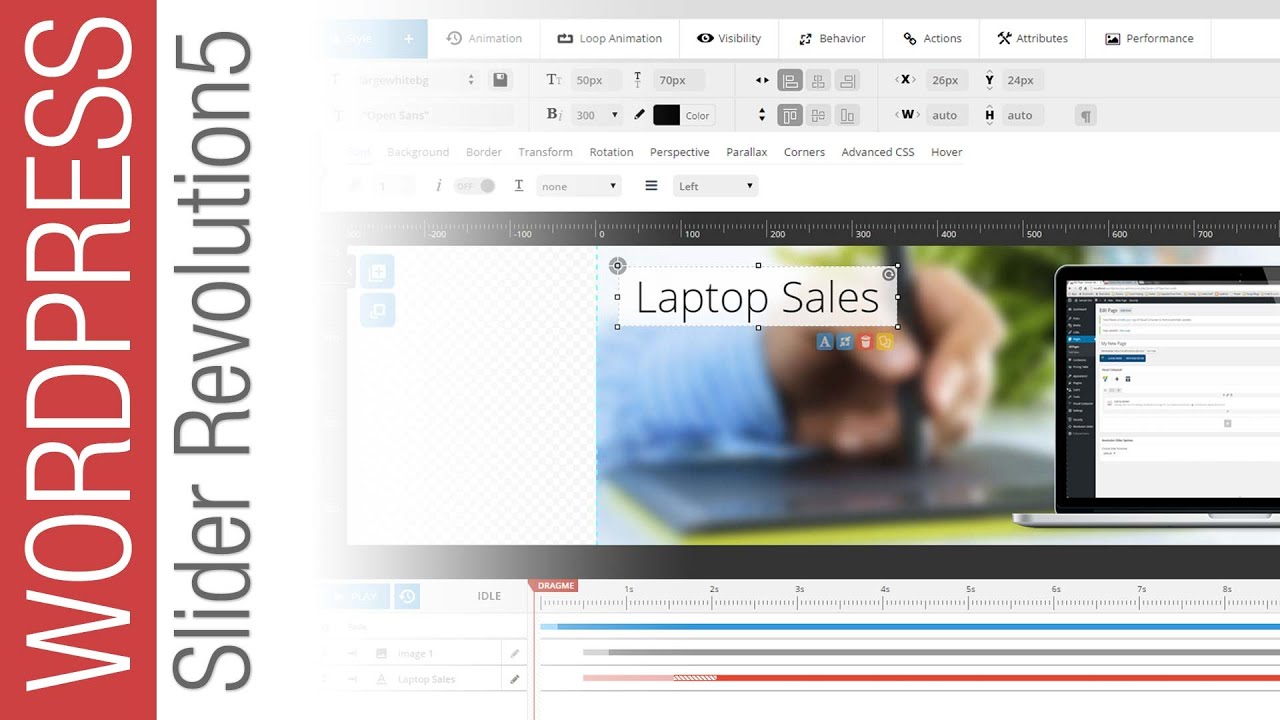 Slider Revolution 5 Creating A Multi Image Animated Slider Youtube