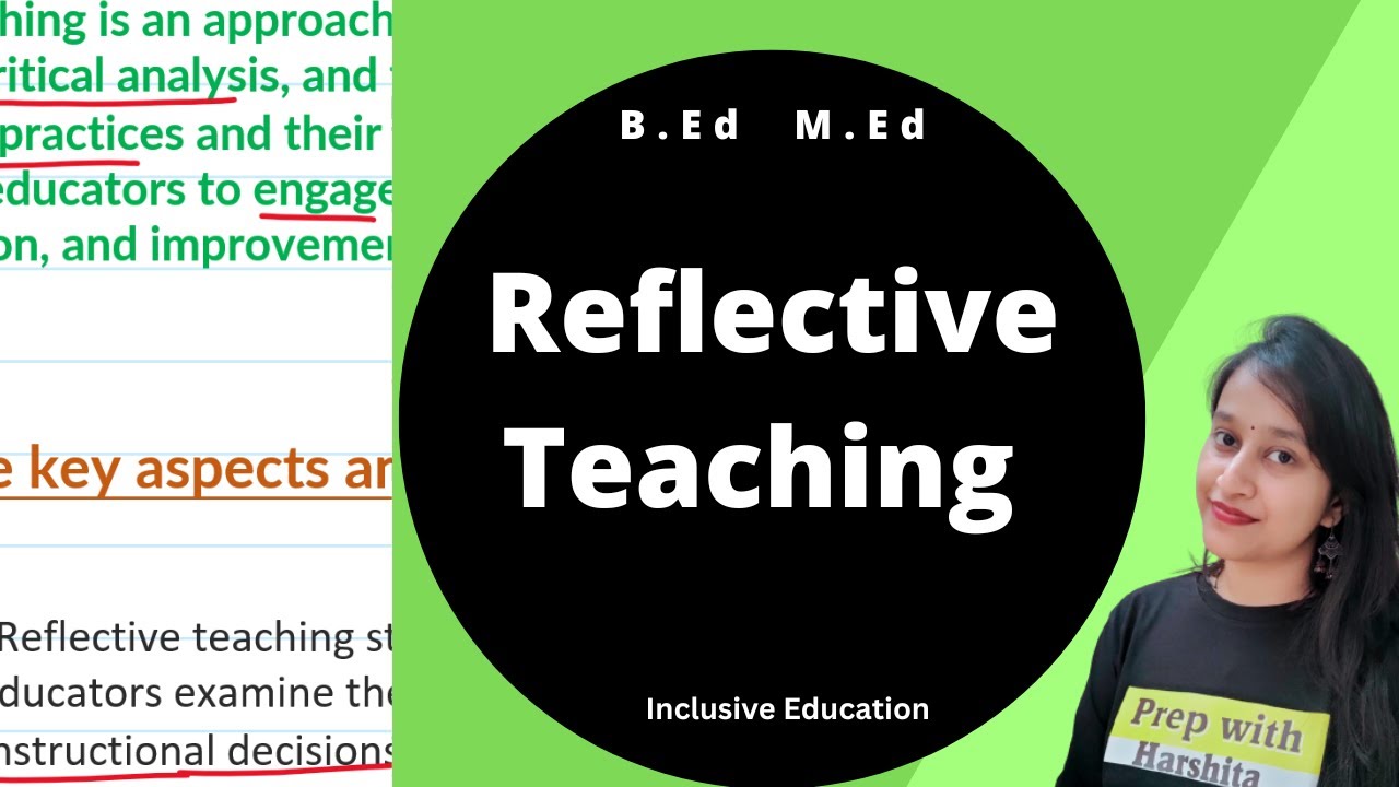 Reflective Teaching Creating An Inclusive School Youtube