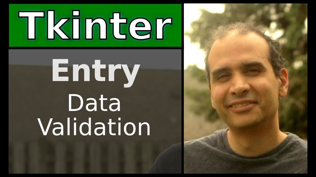 Tkinter Entry Validation Youtube