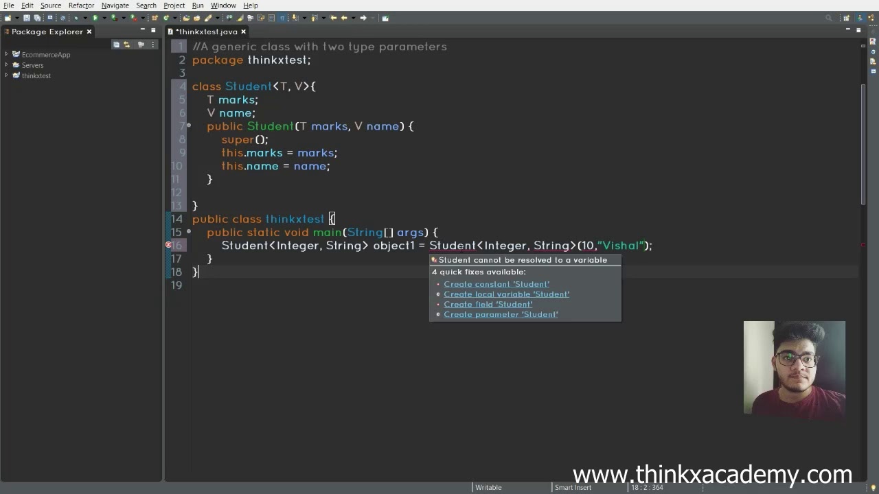 Generics Multiple Type Parameters In Java Youtube
