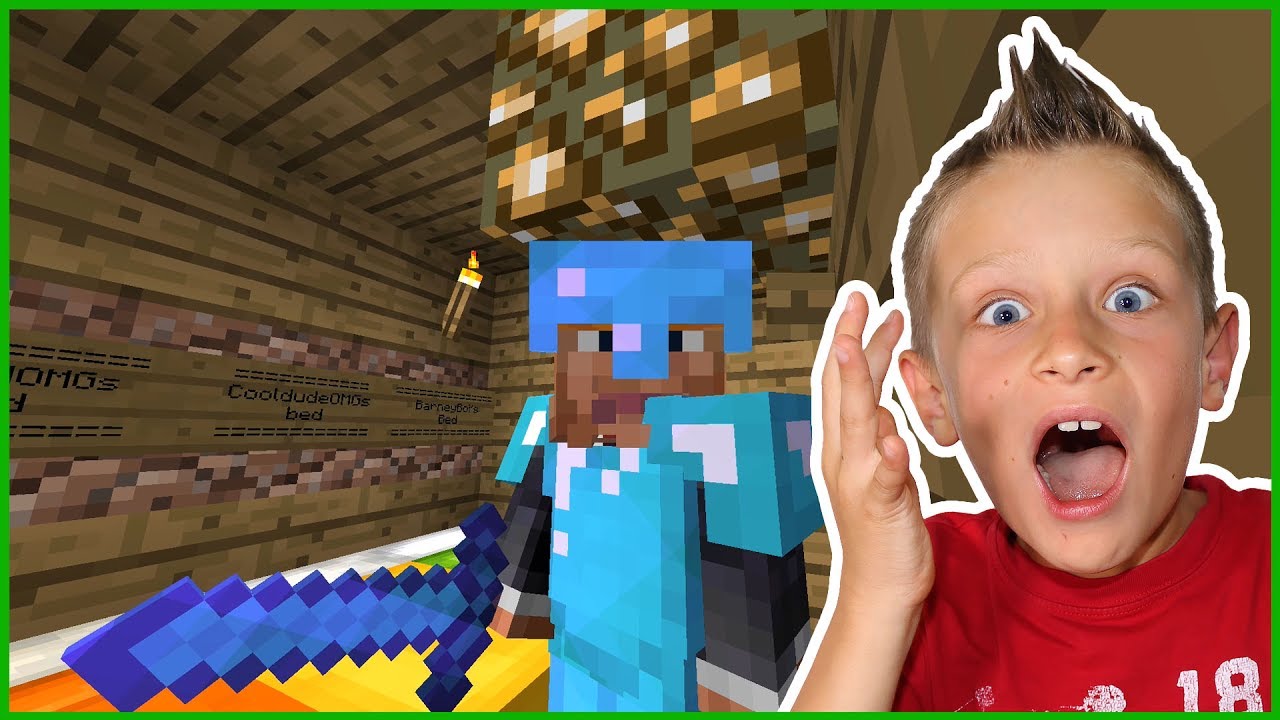 First Raid Minecraft Adventures Youtube