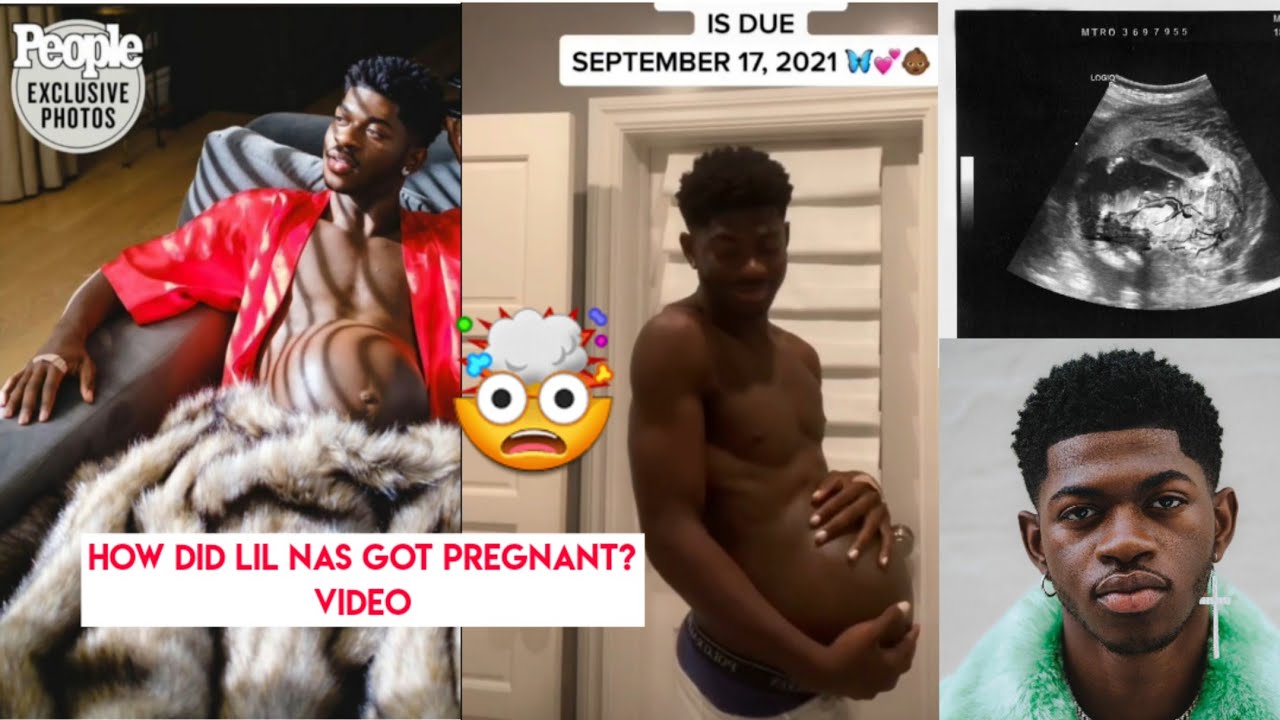 Lil Nas X Pregnant Nas Shares The Pregnancy Video After Fans Says It
