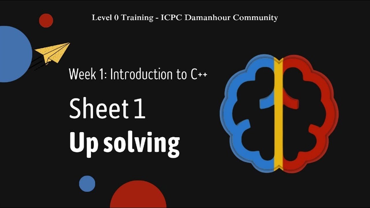Sheet 1 Up Solving From R To Z Youtube