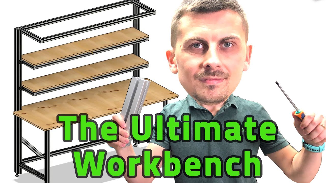 I Built The Ultimate Electronics Workbench Using Just A Screwdriver