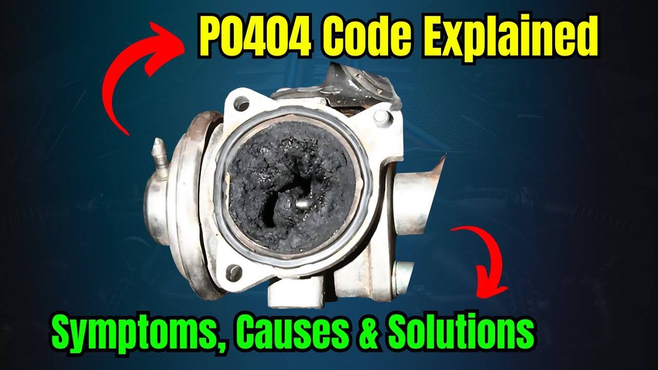 P0404 Code Symptoms Causes And Solutions Youtube