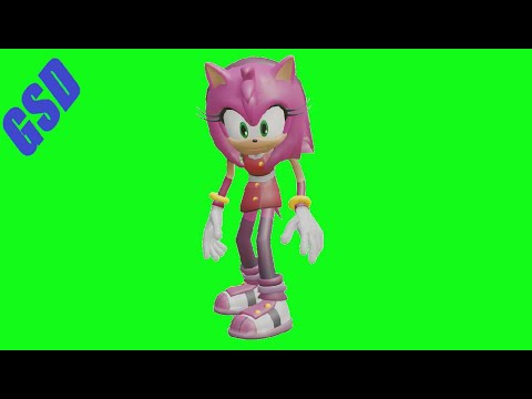 Amy Rose Sonic Green Screens Youtube