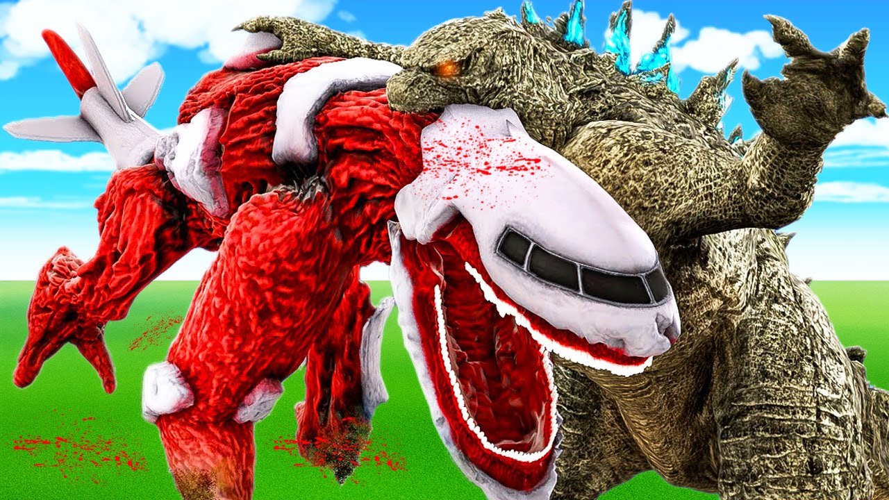 Batalla Epica De Infected Sky Vs Godzilla Youtube