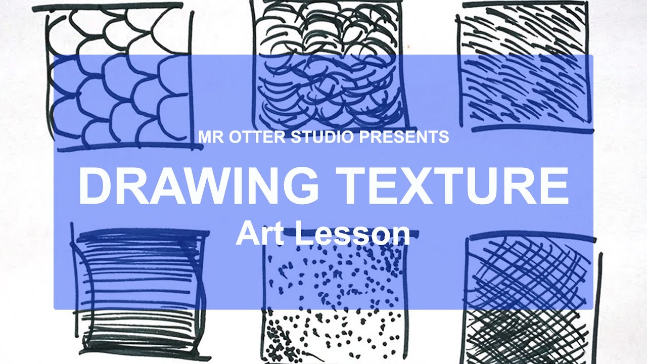 How To Draw Texture Youtube