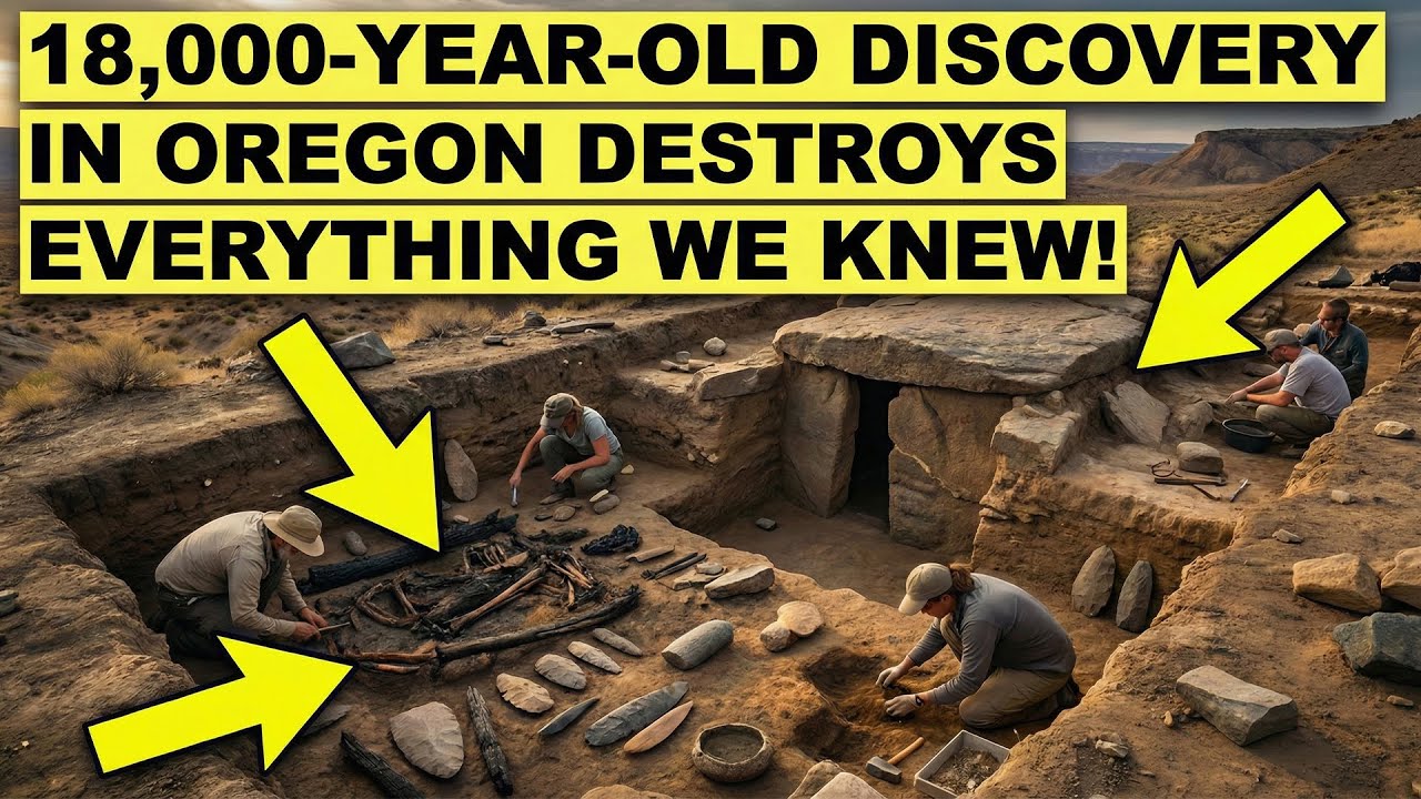 18 000 Year Old Discovery In Oregon Destroys Everything We Knew Youtube