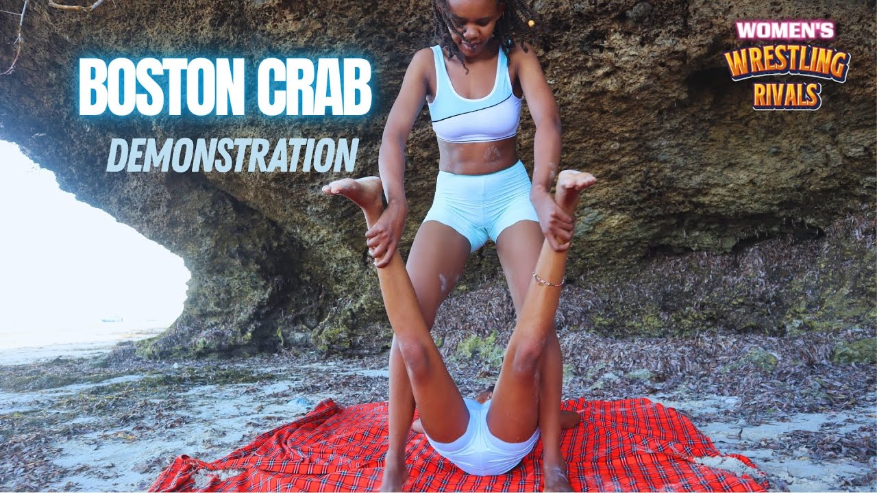 4k Women Wrestling Boston Crab Tutorial Wrestling Womenwrestling