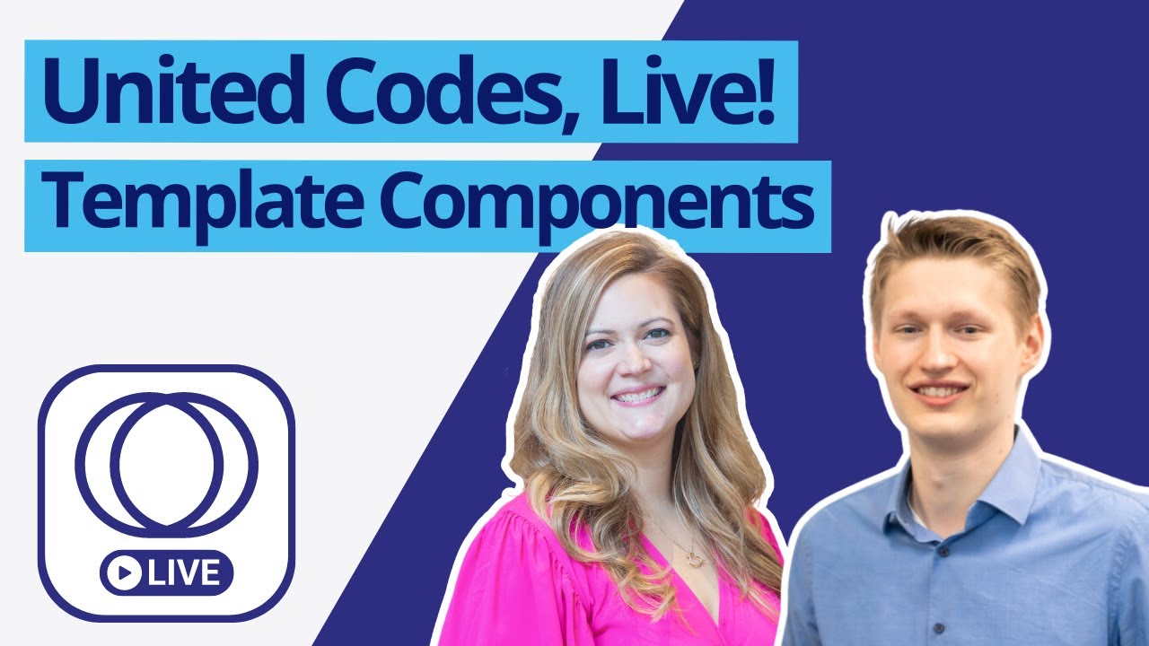 United Codes Live Template Components In Orclapex Youtube