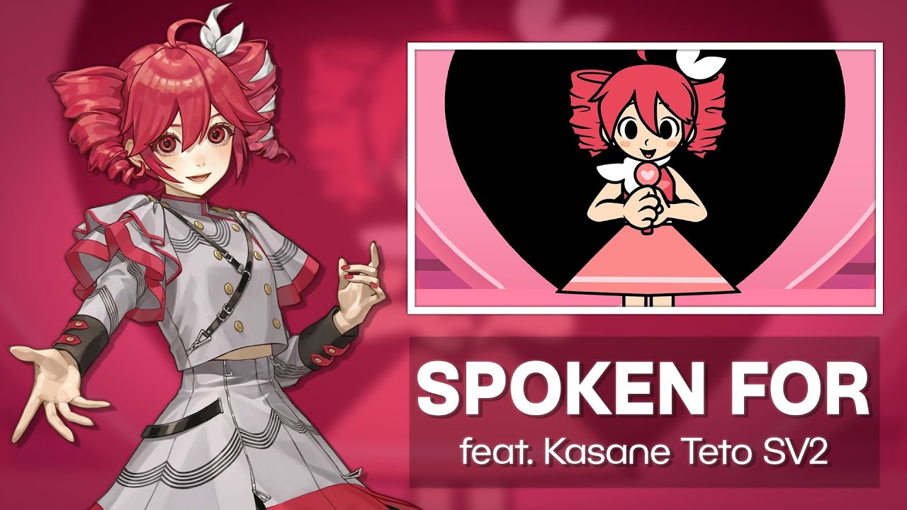 Kasane Teto Sv2 Spoken For Synthesizer V2 Cover Youtube