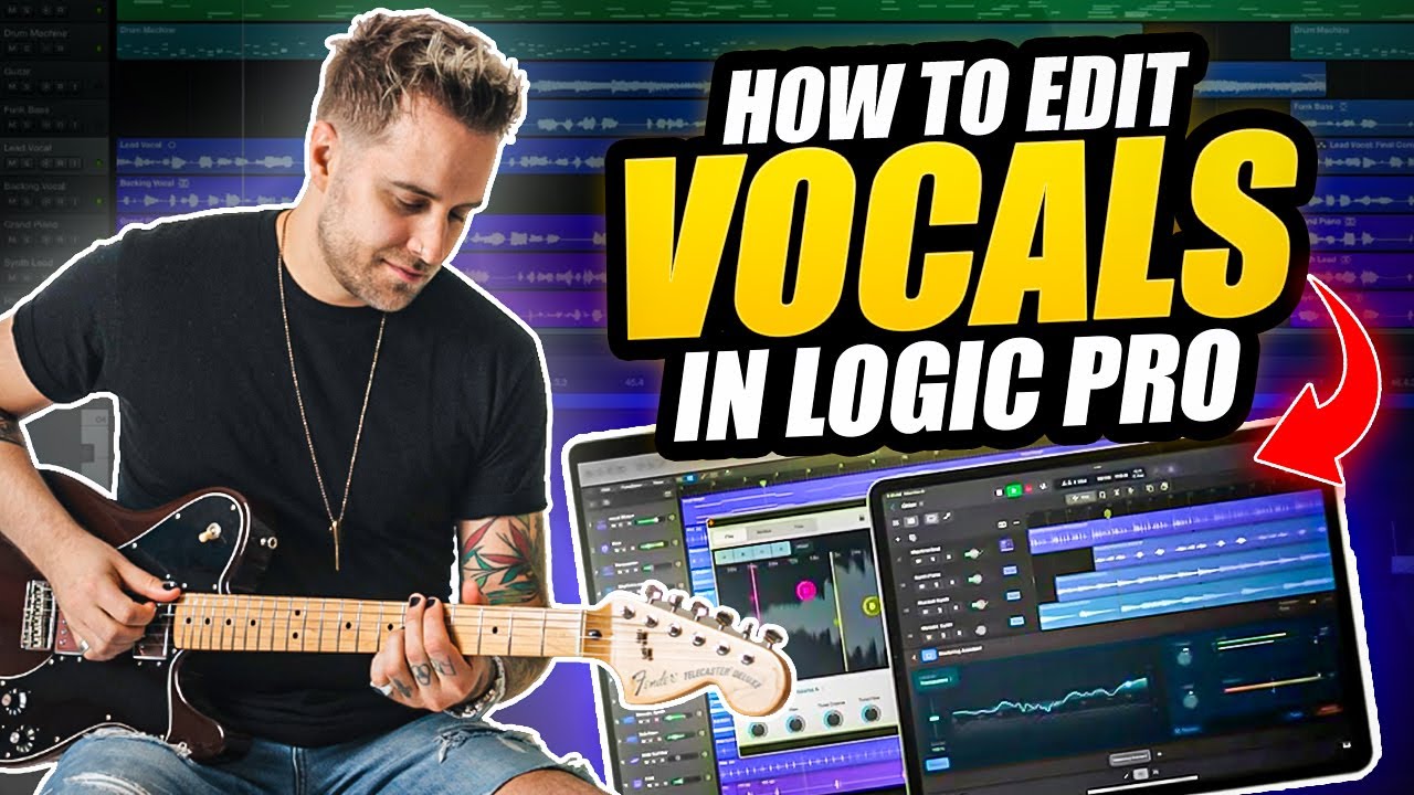 How To Edit Vocals In Logic Pro Youtube