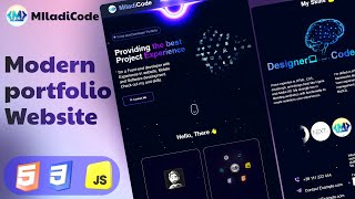 How To Create Responsive Portfolio Website With Html Css Step By Step