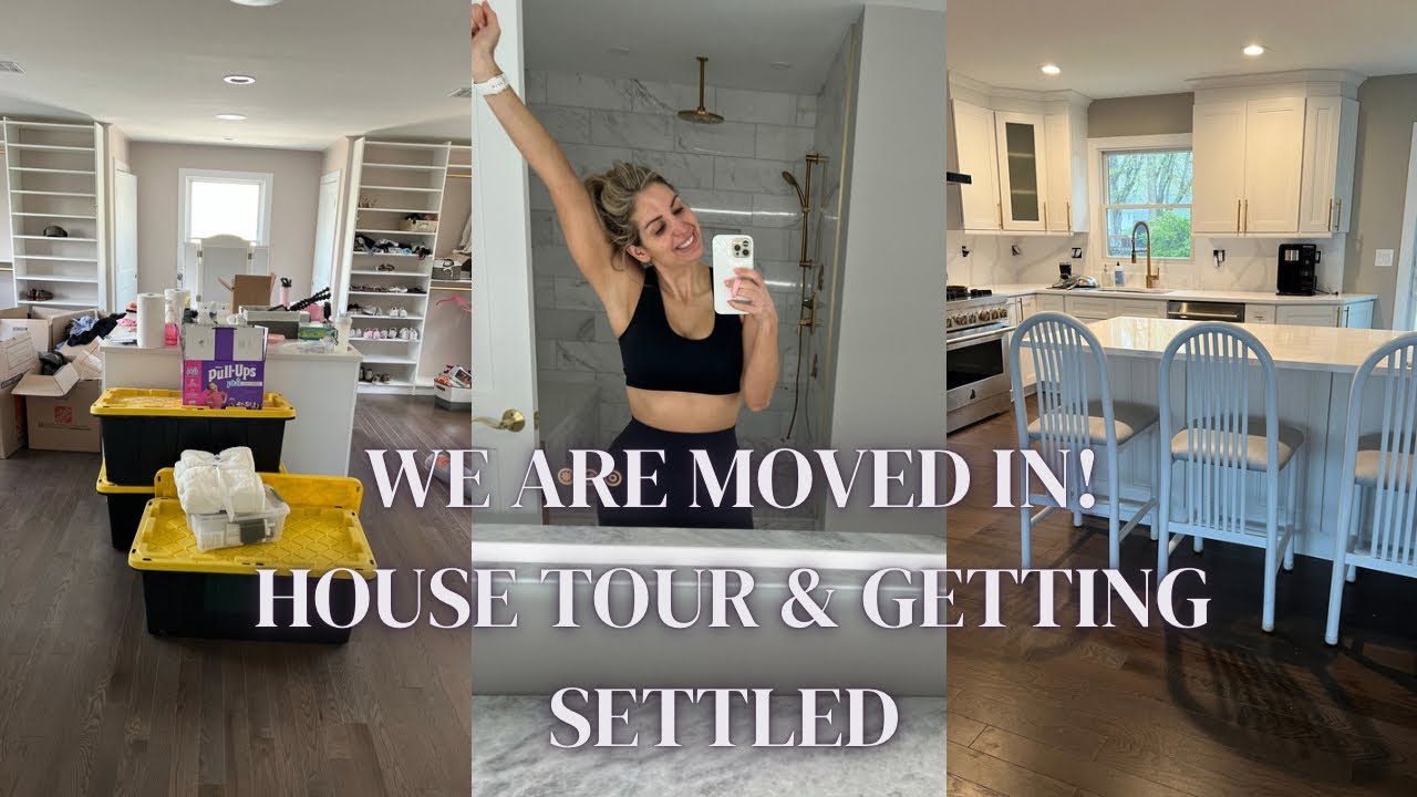 We Moved In House Tour Unboxing Unpacking And Getting Settled
