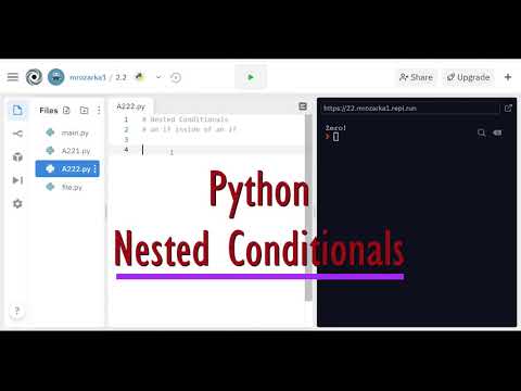 Python Nested Conditionals Ap Computer Science Principles Youtube