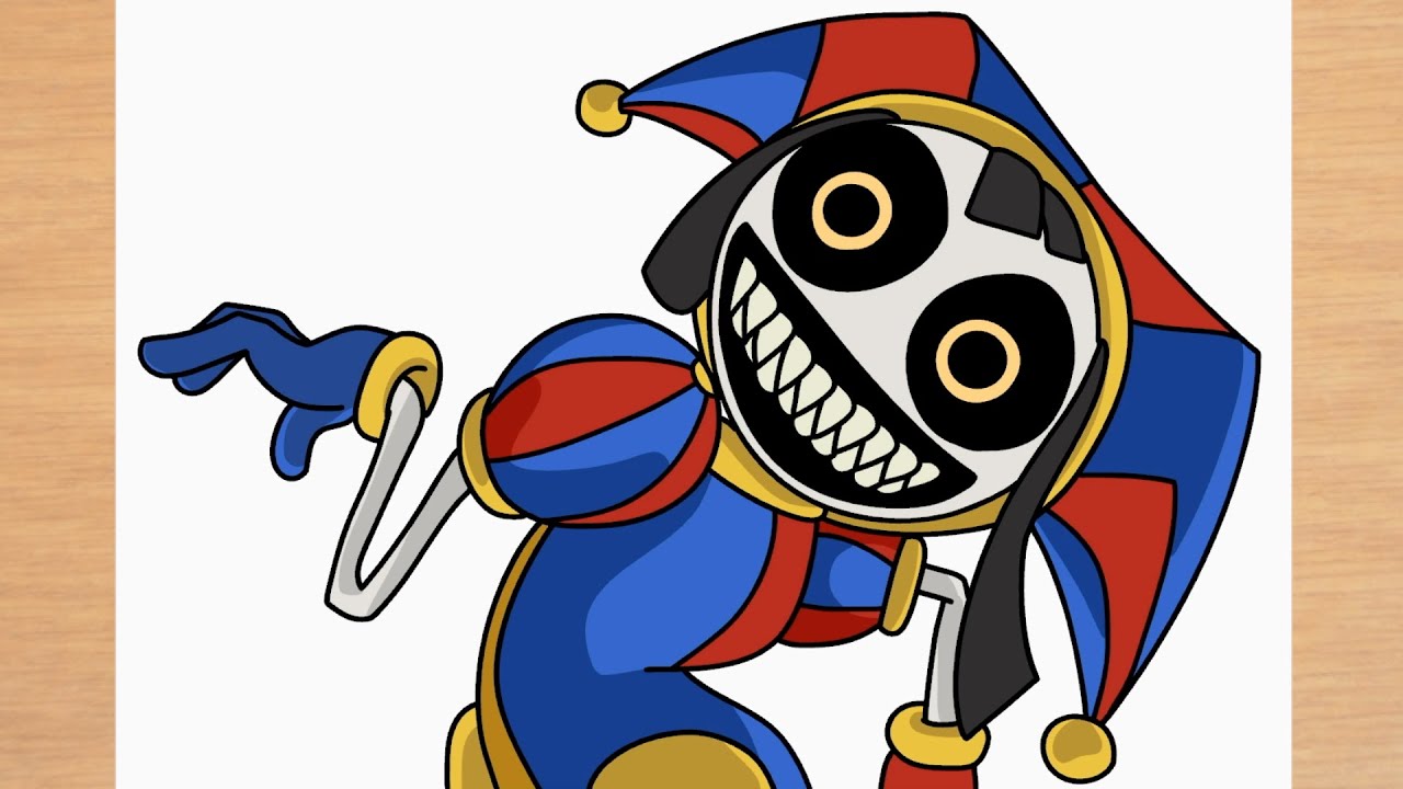 How To Draw Pomni Evil The Amazing Digital Circus Episode 3 The