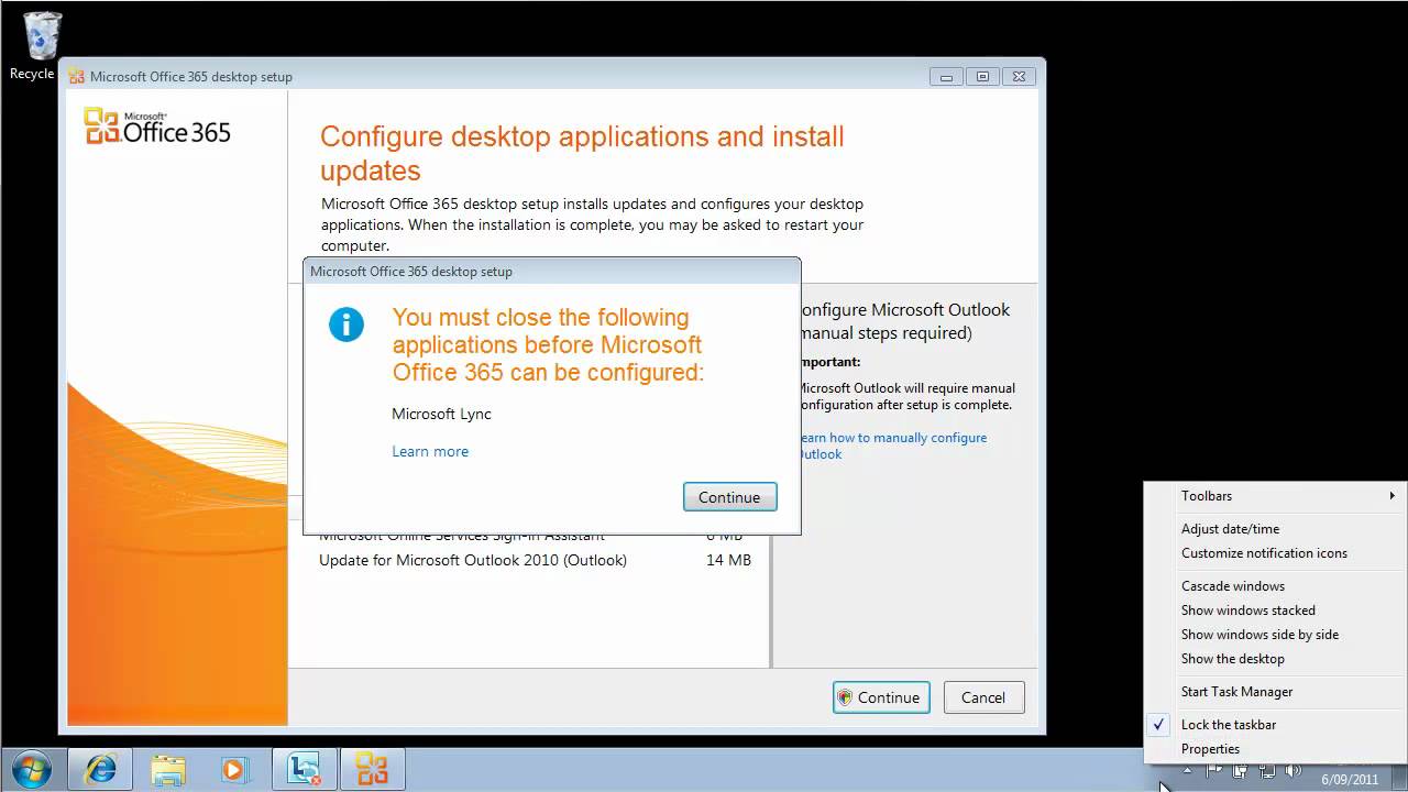 Office 365 Setup