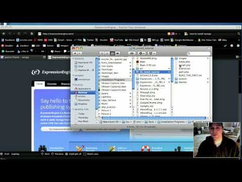 Installing Xampp And Expression Engine 1 6 8 Quick Ee Tutorials Youtube