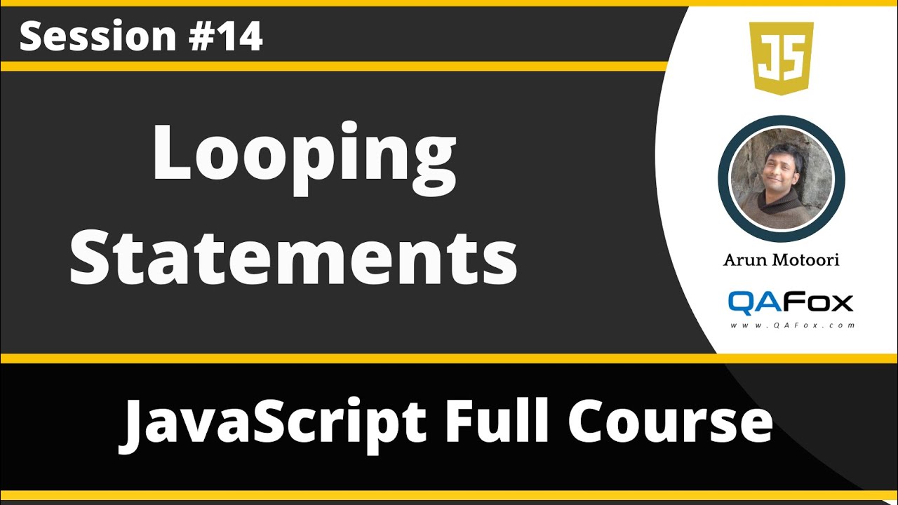 Looping Statements In Javascript While Do While For Loops