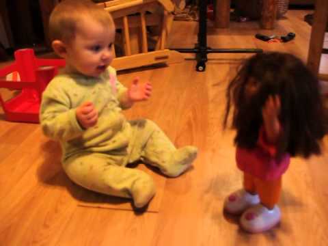 Gracelyn And Dora Doll Dance Feb 14 Cute Youtube
