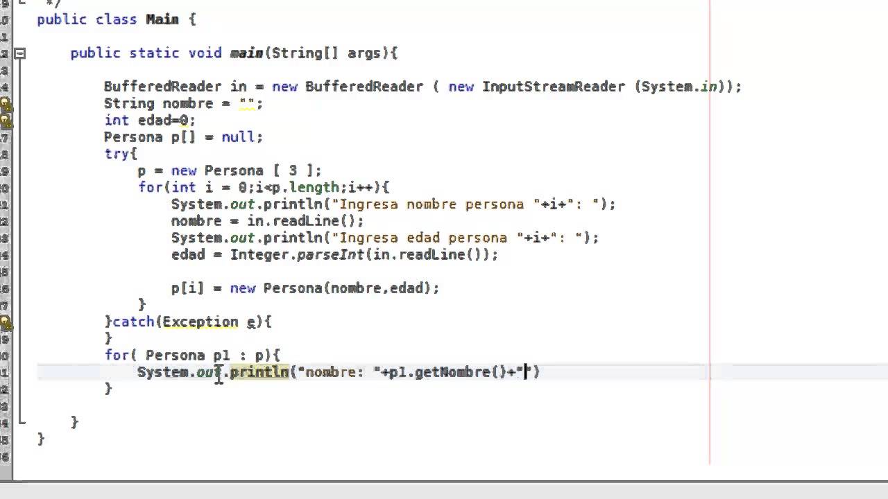 Tutorial 19 Java Vector De Objetos Y Arraylist Youtube