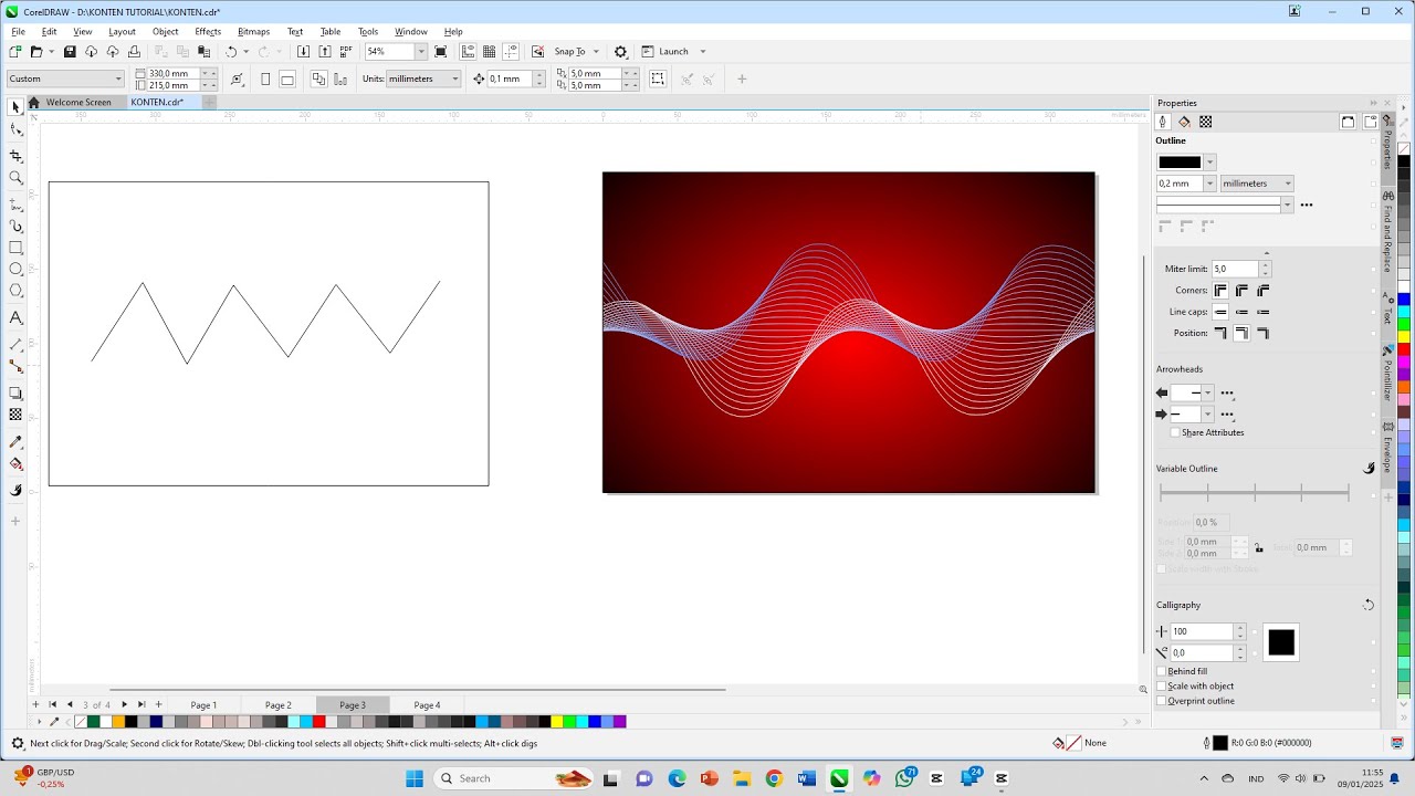 Belajar Corel Youtube