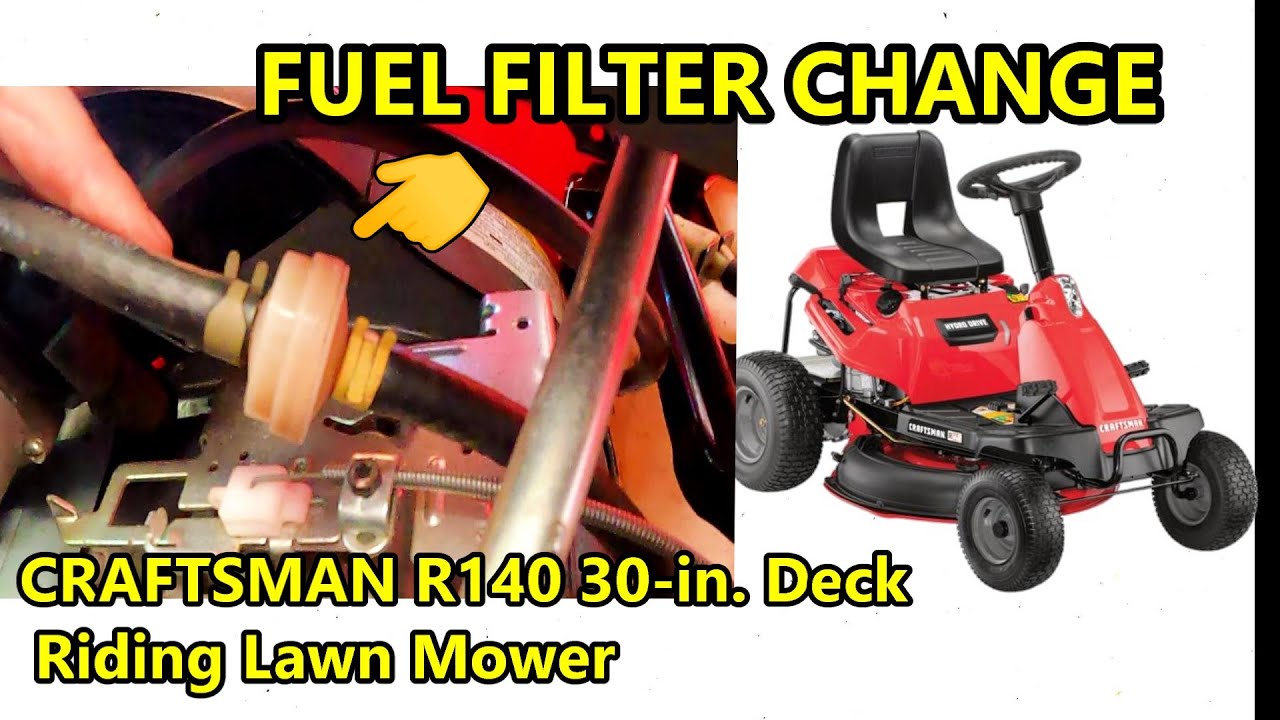 How To Replace The Fuel Filter Of A Briggs And Stratton On The