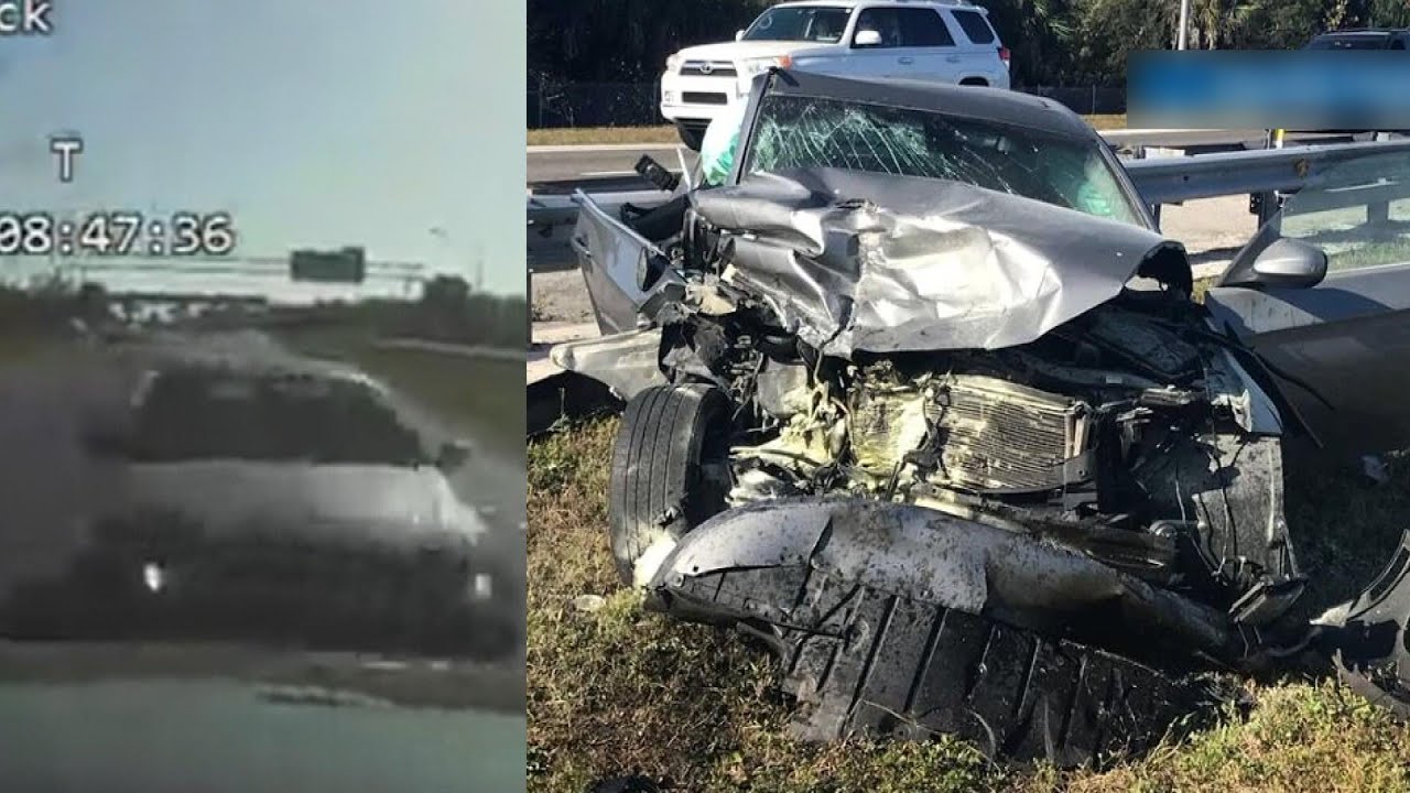 Trooper Stops Alleged Drunk Driver In Head On Collision Youtube