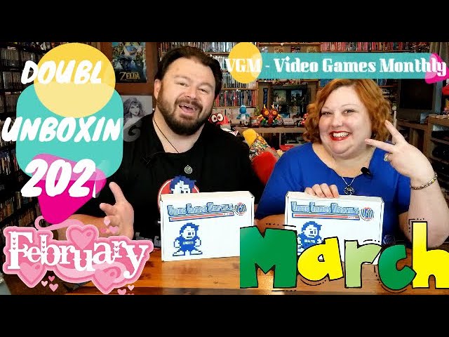 Vgm Feb March 2021 Video Games Monthly Unboxing