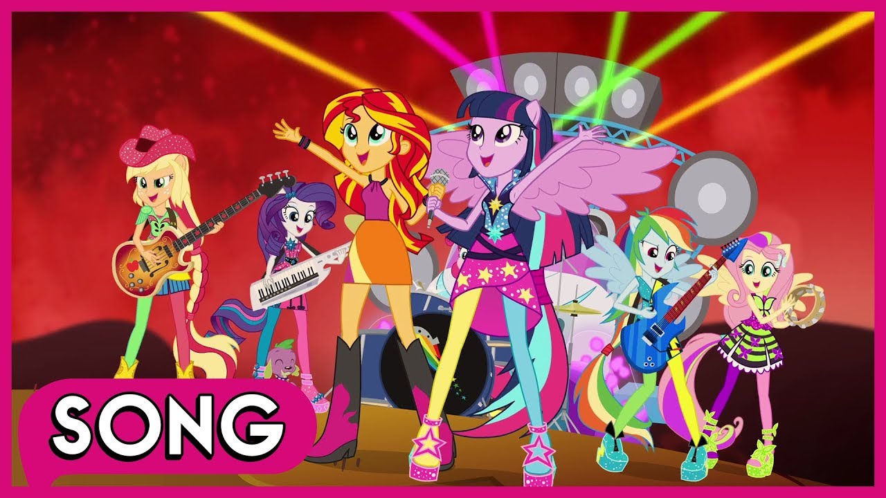 Welcome To The Show Mlp Equestria Girls Rainbow Rocks Youtube Music