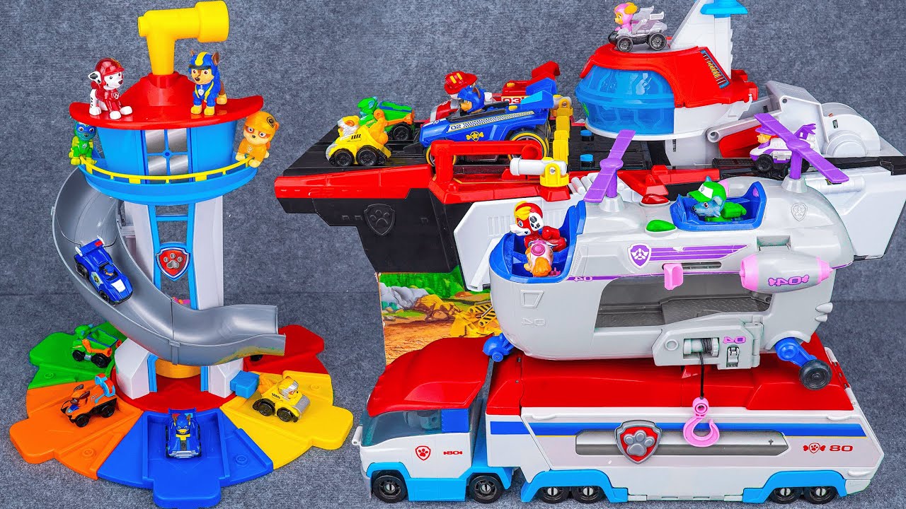 Paw Patrol Toys Unboxing Asmr Paw Patrol Ultimate Adventure Bay Tower