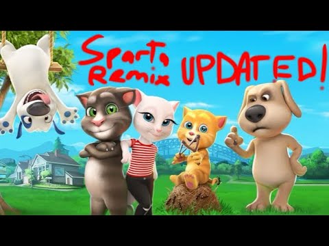 Talking Tom And Friends 2015 Sparta Remix Updated Youtube