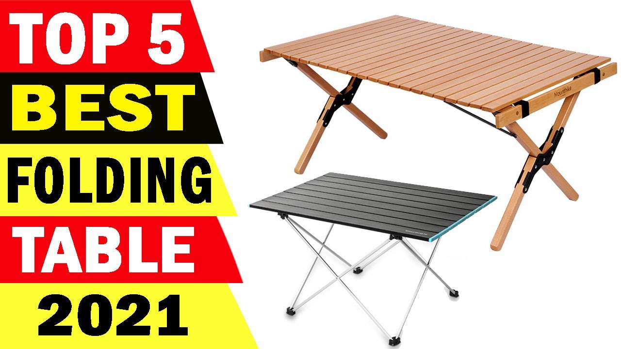 Top 5 Best Folding Table Review 2021 Youtube
