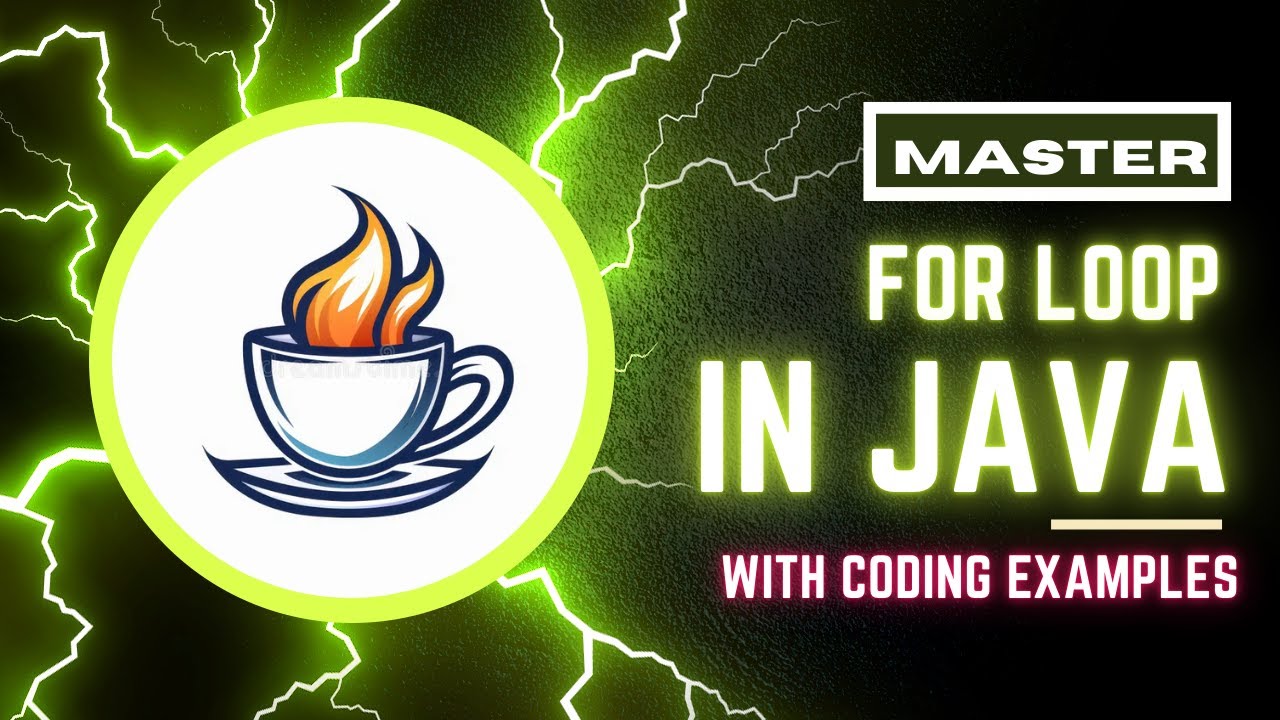 How To Use For Loop In Java Youtube