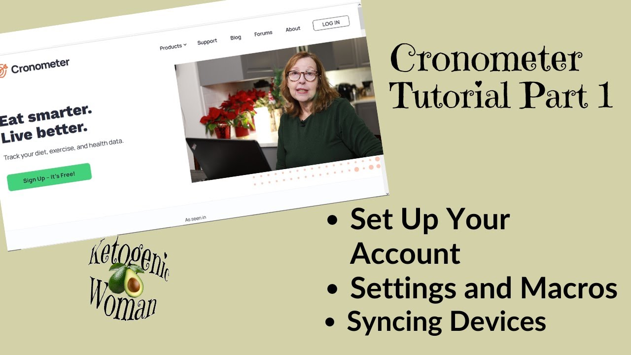 Cronometer Tutorial Part 1 How To Set Up Cronometer And Set Your