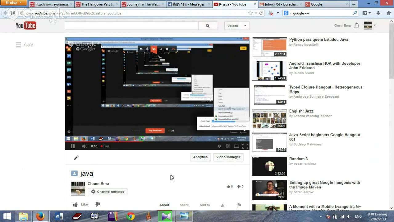 Java Youtube