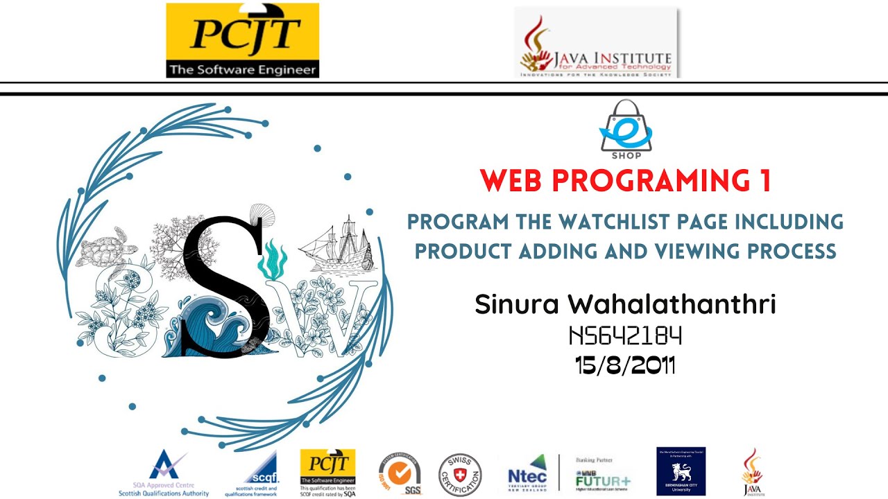 Web Project Task 25 1st Year Semester 01 Java Institute