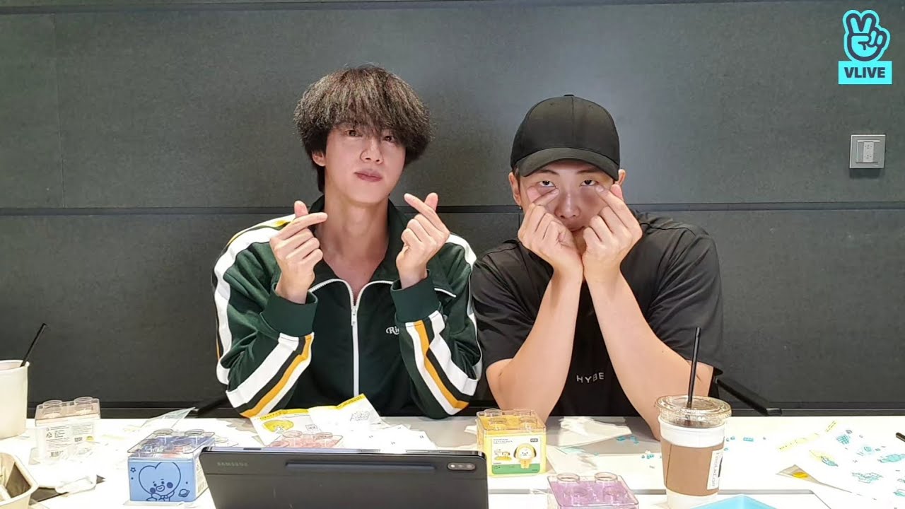 Vlive Jin E Rm Namjin 19082021 Legendado Pt Br Youtube